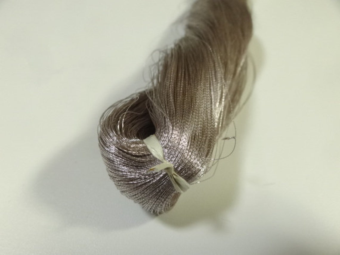 Japanese Vintage Rare Superb Pure Silver Leaf Thread Color SA1 | Etsy