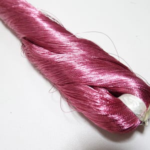 Japanese Vintage Rare Superb Pure Silver Leaf Thread Color P17 2000M ...