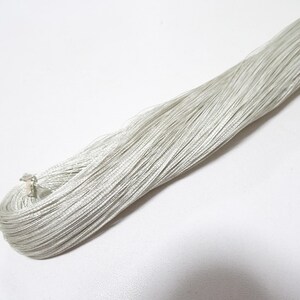 Japanese Vintage Superb Real Silver Leaf Thread SN1 Matte Embroidery ...