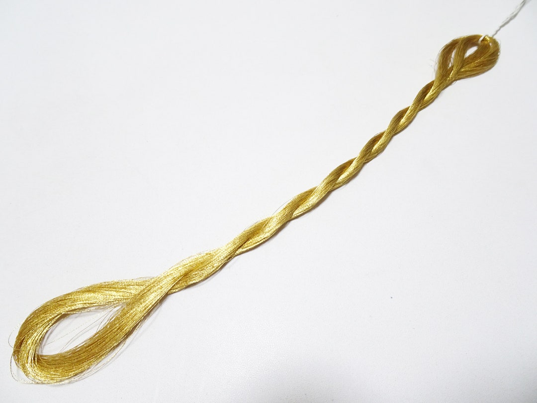 Special Price! Japanese Vintage Rare Superb 24K Gold Leaf Thread 100M ...