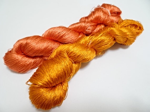 Japanese vintage silk thread 2sets embroidery 6172 Craft Supplies ...