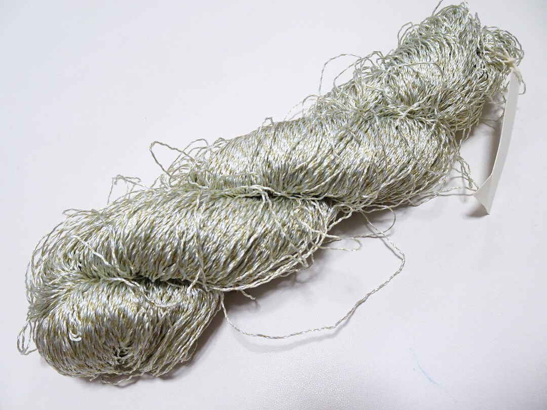 Japanese Vintage High Class Rare Silk Thread Mixture of Gold Embroidery ...