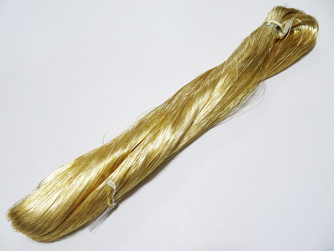Japanese Vintage Superb Gold Leaf Thread 35 Embroidery 1000M - Etsy