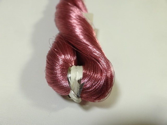 Japanese Vintage Rare Superb Pure Silver Leaf Thread Color P17 - Etsy ...