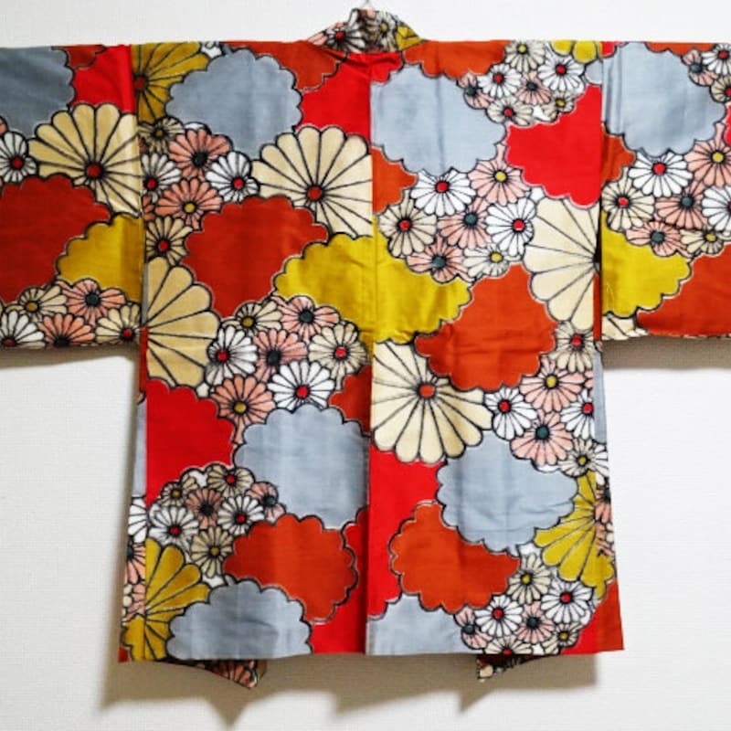 Japanese Meisen Haori - Etsy