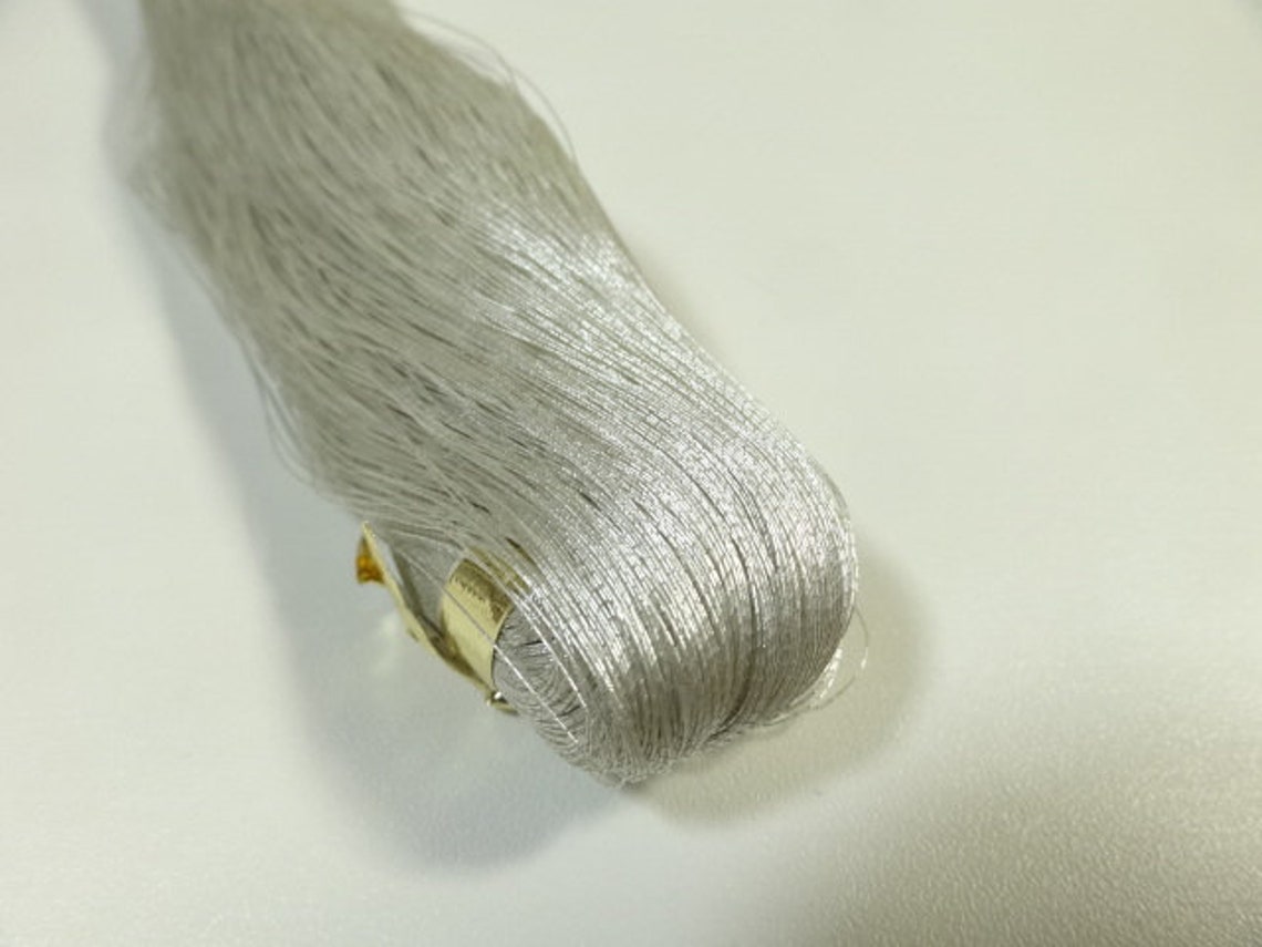 Japanese Vintage Superb Real Silver Leaf Thread SN1 Medium - Etsy