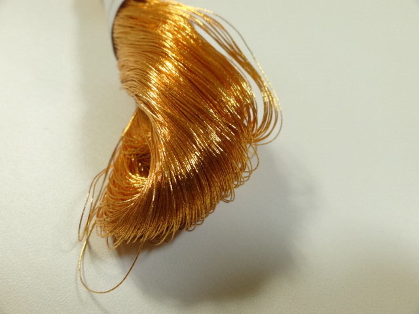 Japanese Vintage Superb Gold Leaf Thread 325 Embroidery 1000M - Etsy