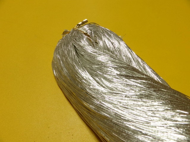 Japanese Vintage Real Silver Leaf Thread Kinkoma Embroidery - Etsy