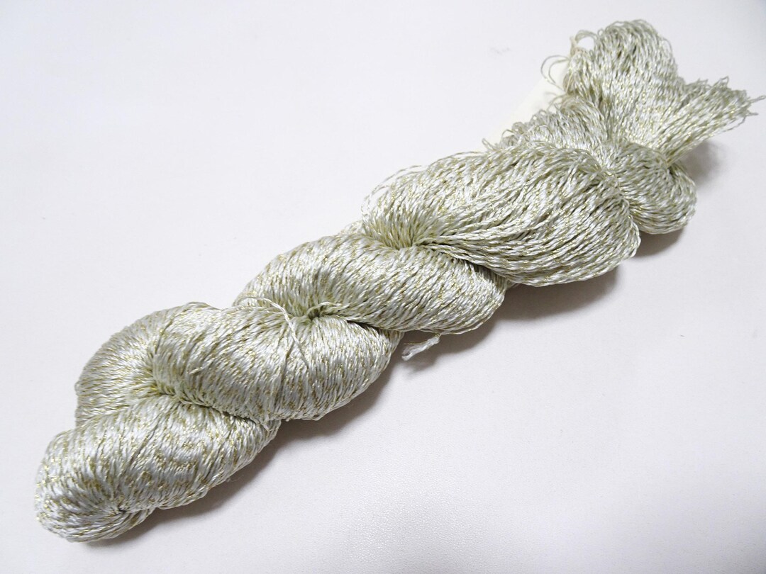 Japanese Vintage High Class Rare Silk Thread Mixture of Gold Embroidery ...