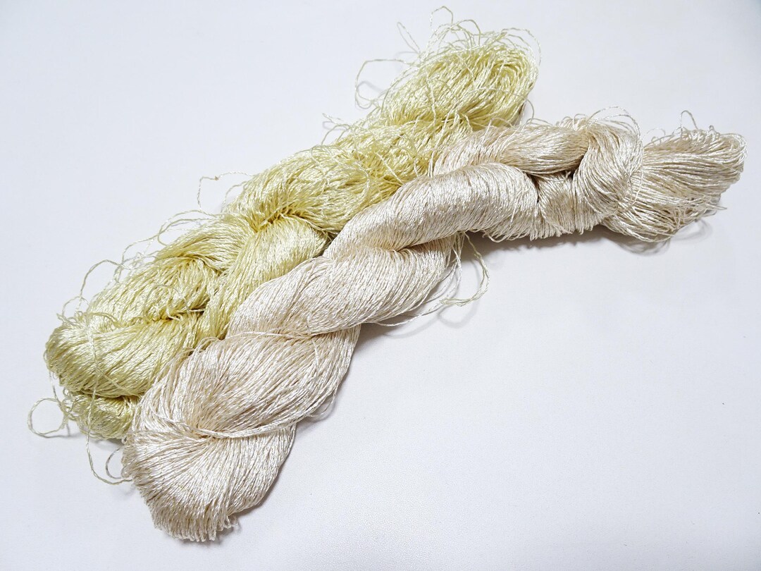 Japanese Vintage High Class Rare Silk Thread 2sets Mixture of Gold ...