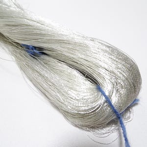 Japanese Vintage High Class Real Silver Leaf Thread 2.5 Embroidery ...