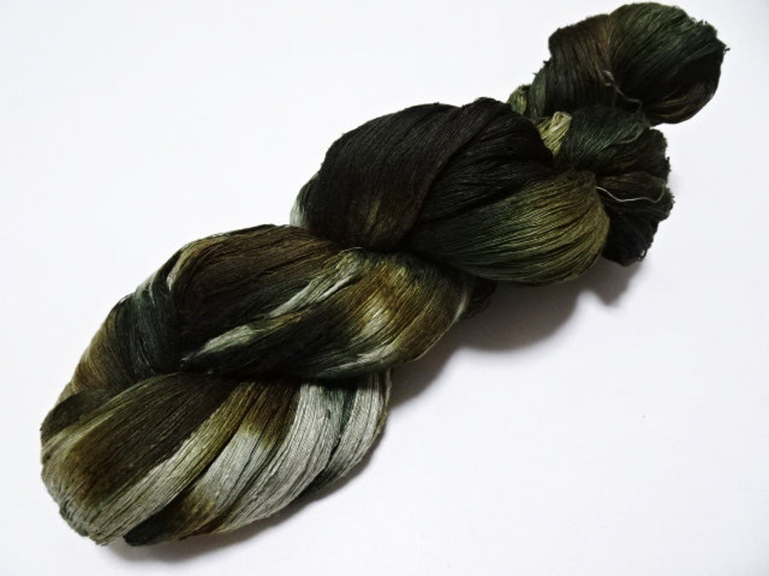 Japanese Vintage Silk Thread Weaving Embroidery Gradation Dyeing 7288 ...