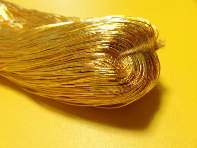 Japanese Vintage Gold Leaf Thread Kinkoma Embroidery 0.60mm 103 - Etsy