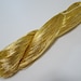Japanese Vintage Super Rare Double Twist 24K Gold Leaf Thread 250M ...