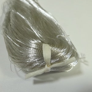 Japanese Vintage Superb Real Silver Leaf Thread S4 Embroidery 1000M - Etsy