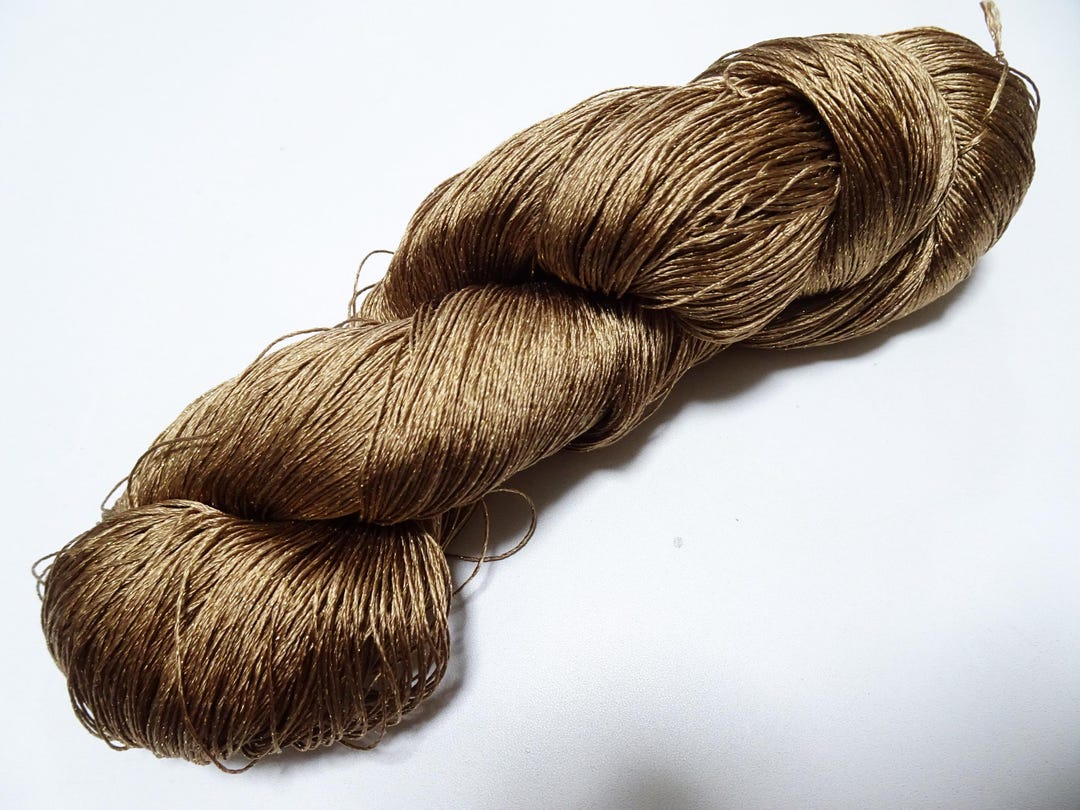 Japanese Vintage High Class Rare Silk Thread Mixture of Gold Embroidery ...