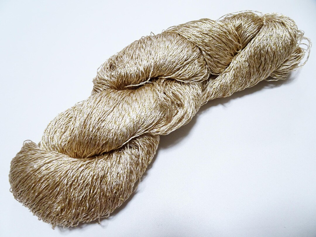 Japanese Vintage High Class Rare Silk Thread Mixture of Gold Embroidery ...