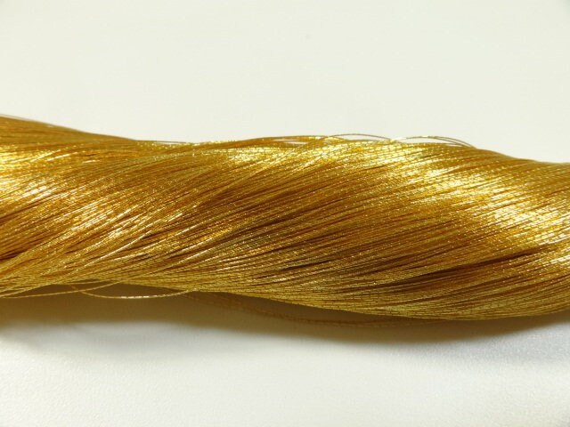 Japanese vintage Superb gold leaf thread 311 embroidery 1000M | Etsy