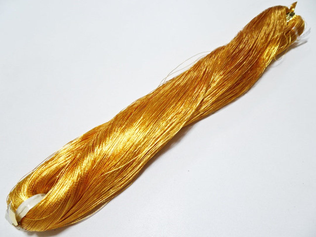 Japanese Vintage Superb Gold Leaf Thread 325 Embroidery 1000M 0.30mm - Etsy