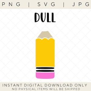 Pencil Bin Labels: Sharp or Dull - Classroom Organization (digital ...