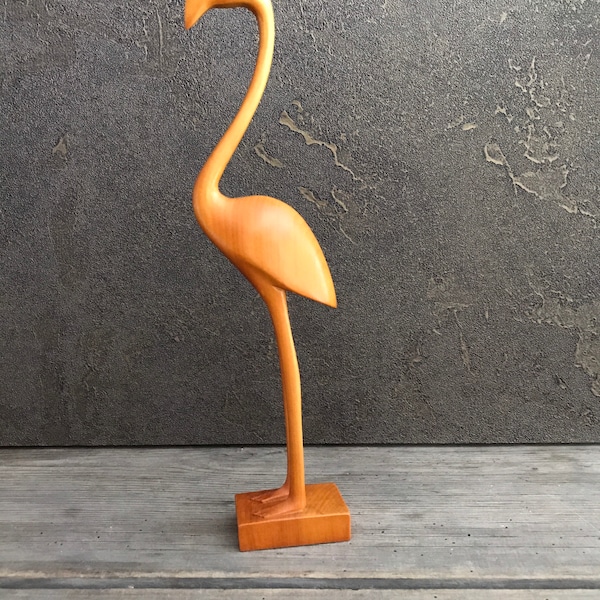 Wood Flamingo - Etsy