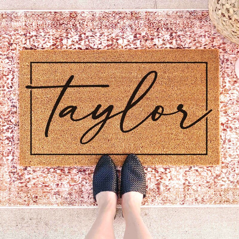 Personalized Door Mat - Etsy