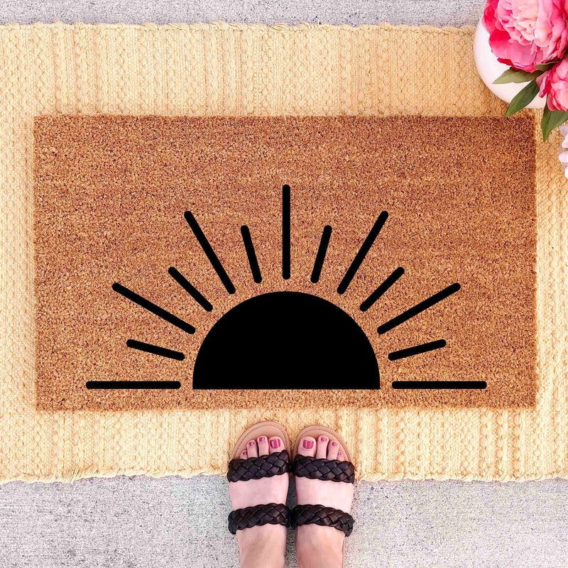 Boho Door Mat - Etsy