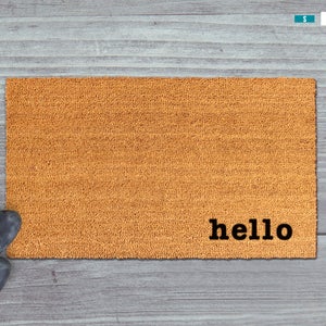 Hello Doormat, Hello Door Mat, Hello Welcome Mat, Hello, Hi Doormat, Hi ...