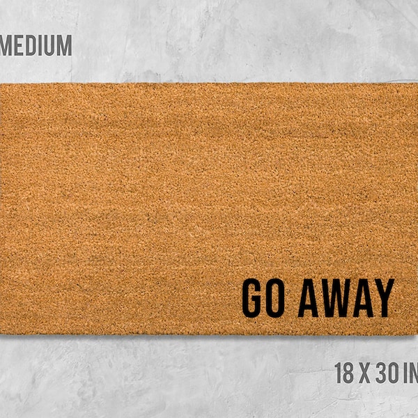 Rude Door Mat - Etsy