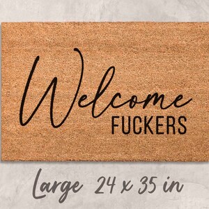 Doormat Funny Doormat Rude Doormat Dorm Gift Dorm Decor College Gift ...