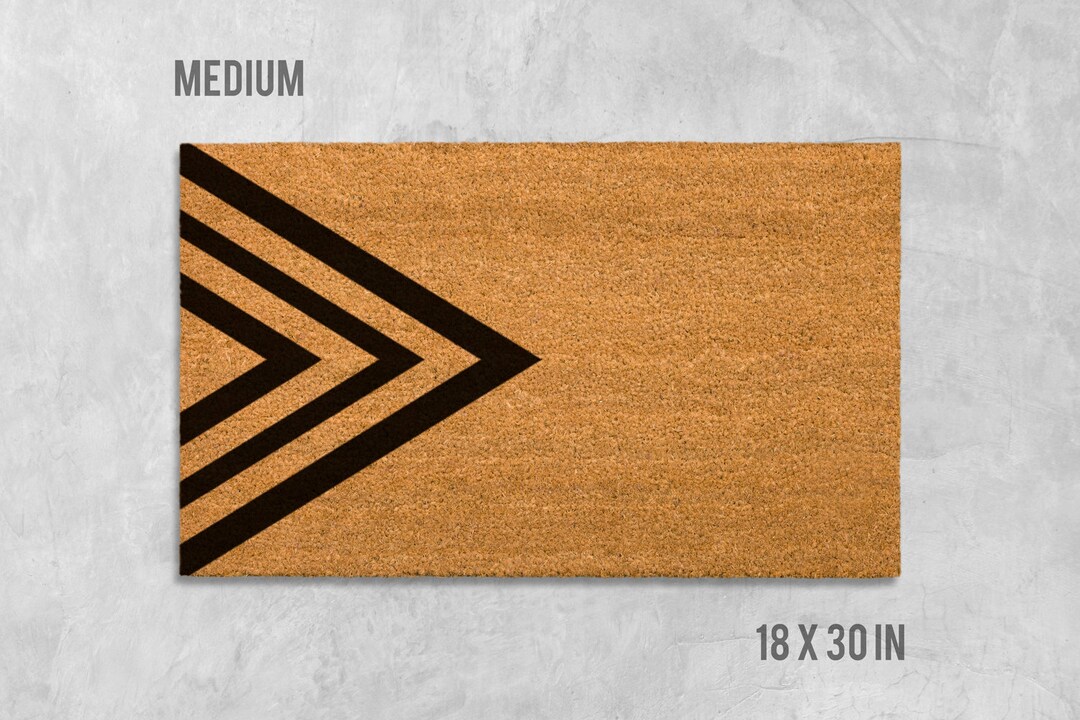 Triangle Doormat, Triangle Door Mat, Modern Doormat, Modern Door Mat ...