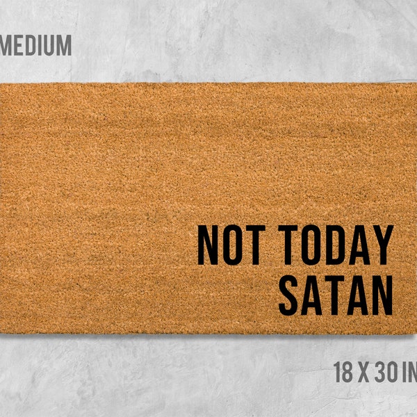 Not Today Satan - Etsy