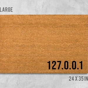 127.0.0.1 Doormat, Localhost Doormat, Networking Doormat, Network ...