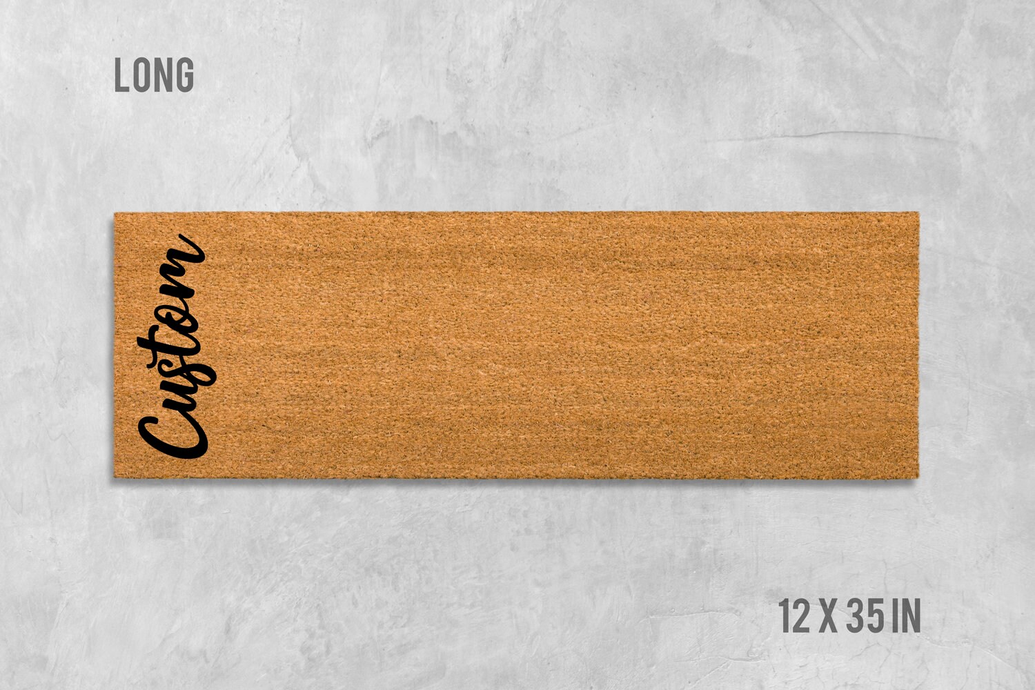 Custom Doormat Custom Door Mat Housewarming Gift Birthday | Etsy