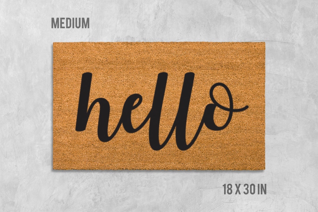 Hello Doormat, Hello Door Mat, Hello Welcome Mat, Hello, Hi Doormat, Hi ...