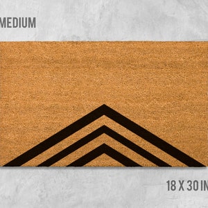 Triangle Doormat, Triangle Door Mat, Modern Doormat, Modern Door Mat ...