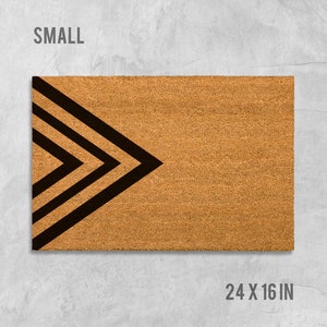 Triangle Doormat, Triangle Door Mat, Modern Doormat, Modern Door Mat ...