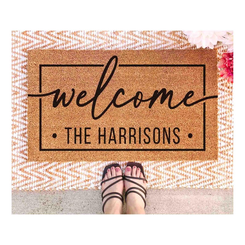 Welcome Mat Svg - Etsy
