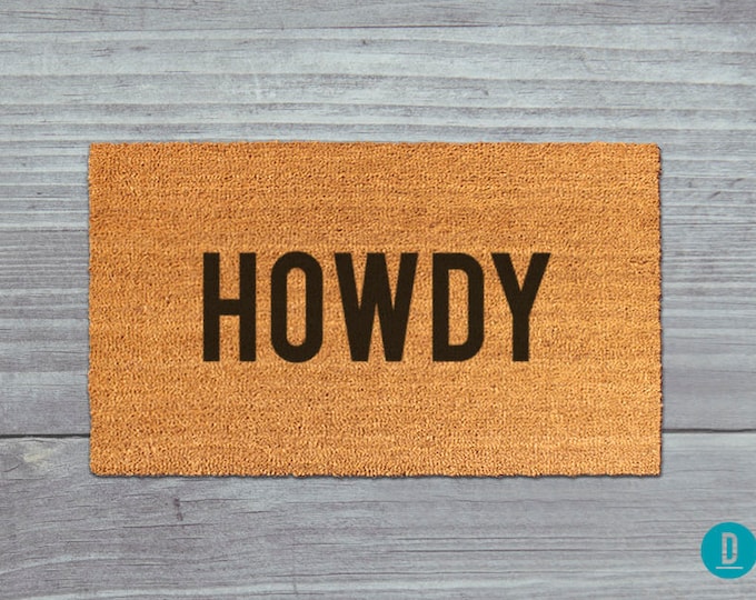 Lets Go Girls Doormat, Nashville Airbnb Doormat, Howdy Doormat, Ranch ...