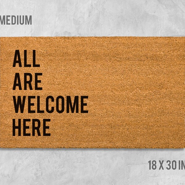All Are Welcome Here - Etsy