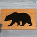 Bear Doormat, Bear Door Mat, Bear Welcome Mat, Doormat, Door Mat ...