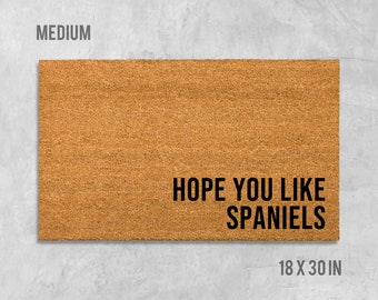 Cocker Spaniel Door Mat - Etsy