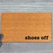 Shoes off Doormat, Shoes off Door Mat, Shoes off Mat, Shoes off Welcome ...