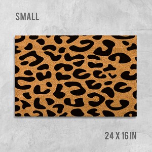 Leopard Doormat, Leopard Door Mat, Animal Doormat, Animal Door Mat ...