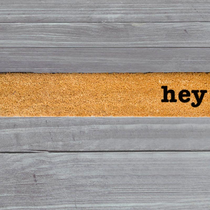 Skinny Doormat - Etsy