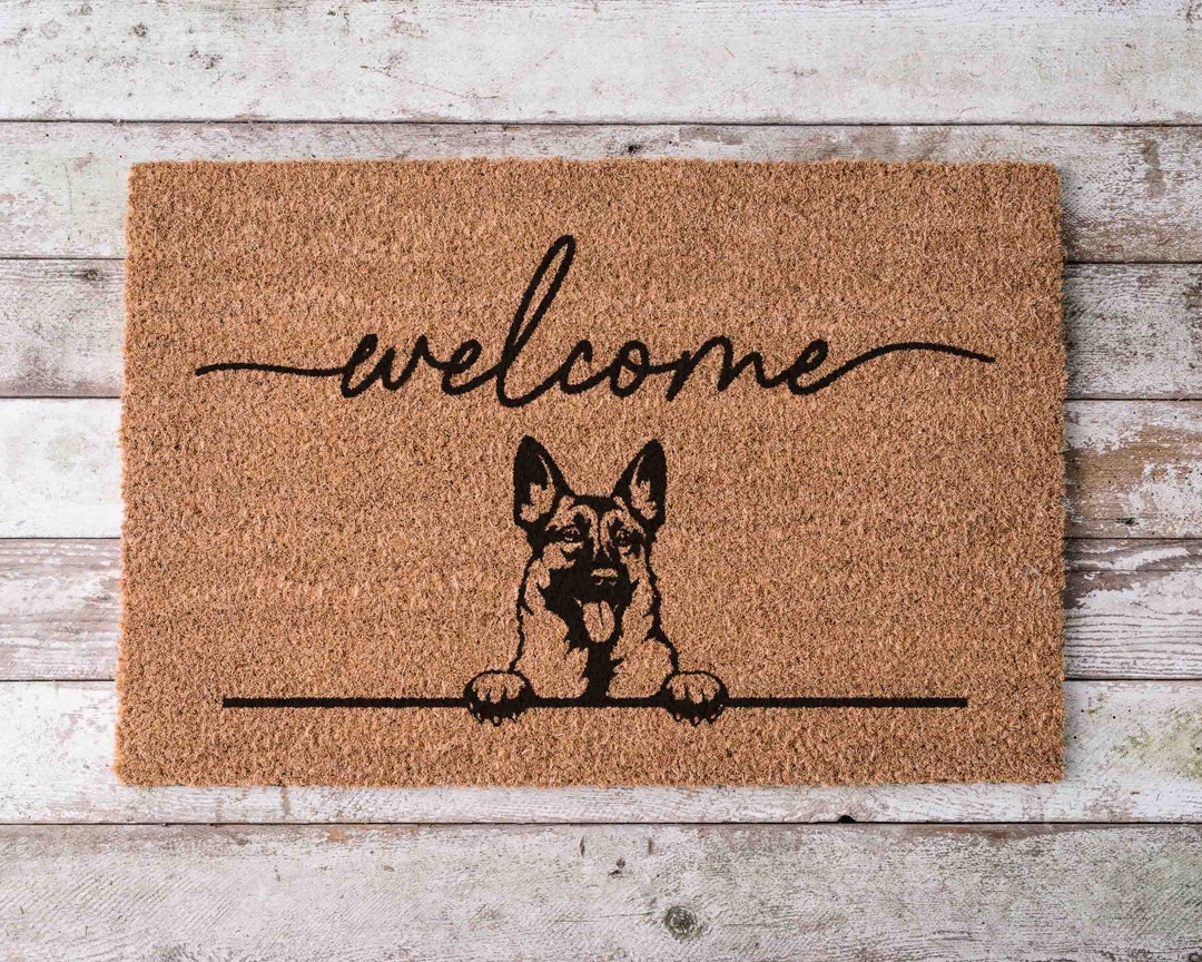 German Shepherd Doormat German Shepherd Gift Ideas for German Shepherd ...