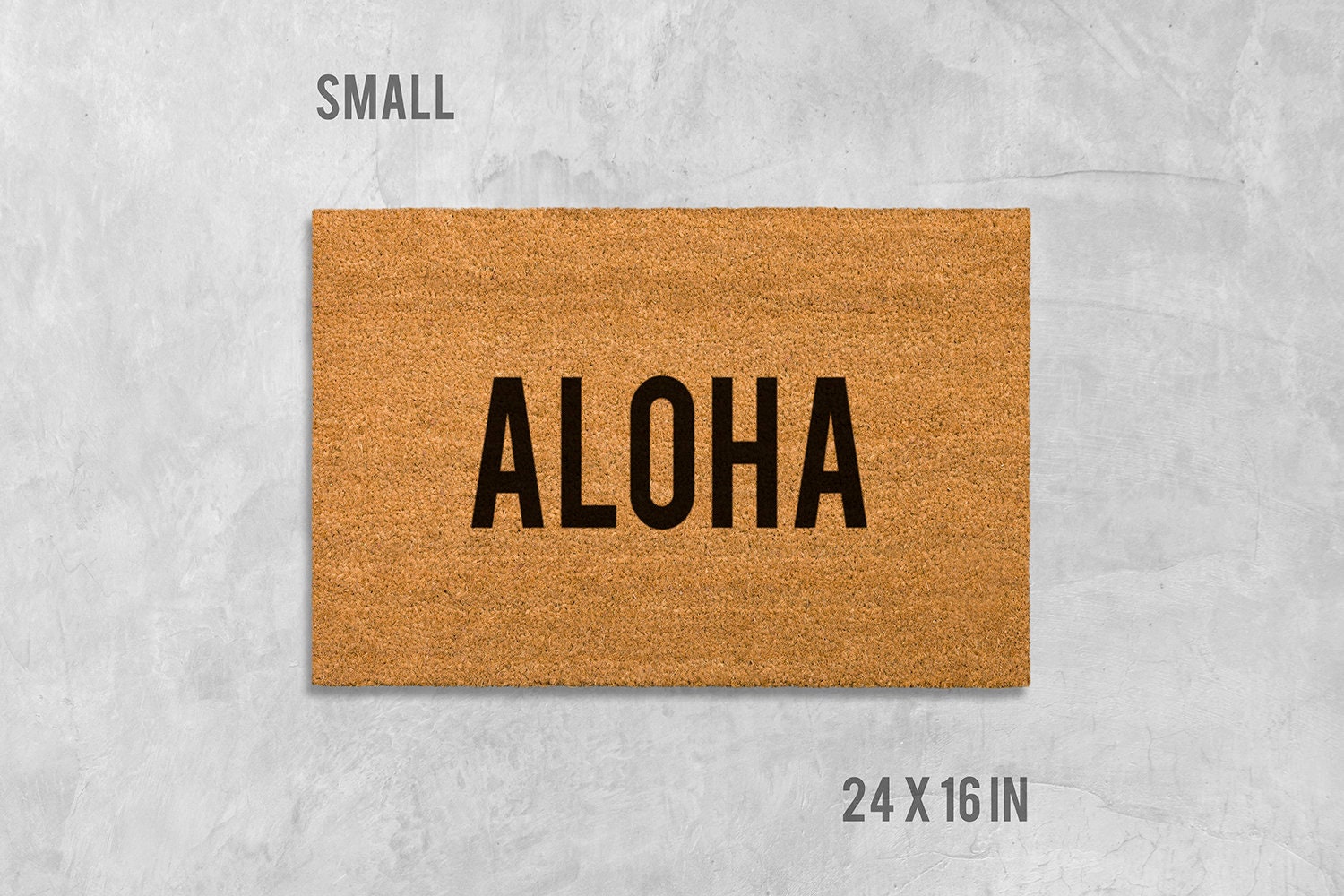 Aloha Doormat, Aloha Door Mat, Funny Doormat, Housewarming Gift ...