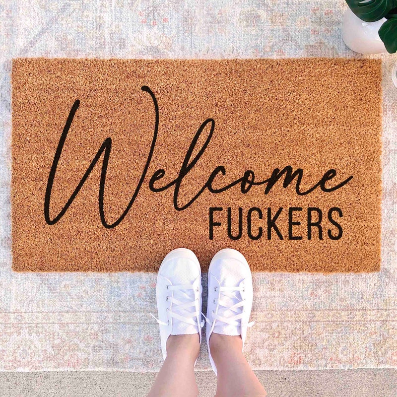Funny Door Mat - Etsy