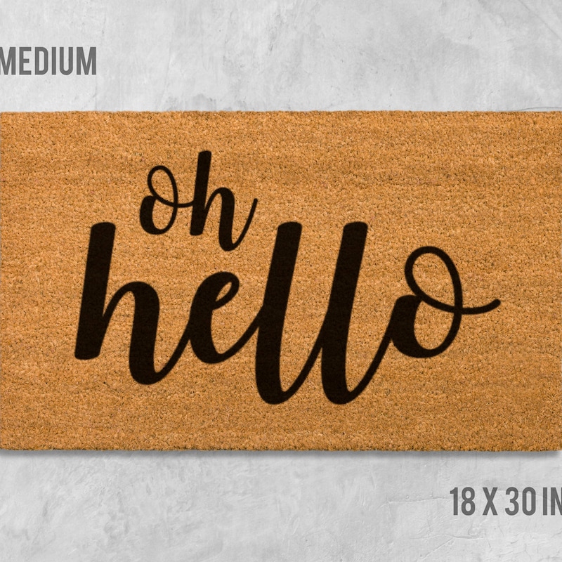 Oh Hi Rug - Etsy
