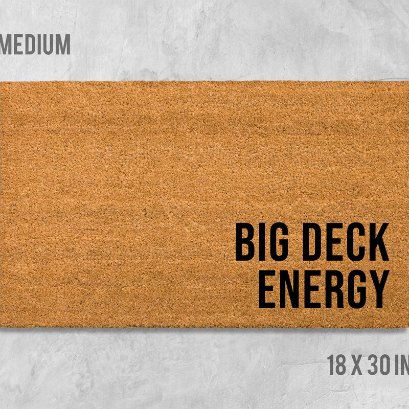 Welcome to the Deck Sign - Etsy
